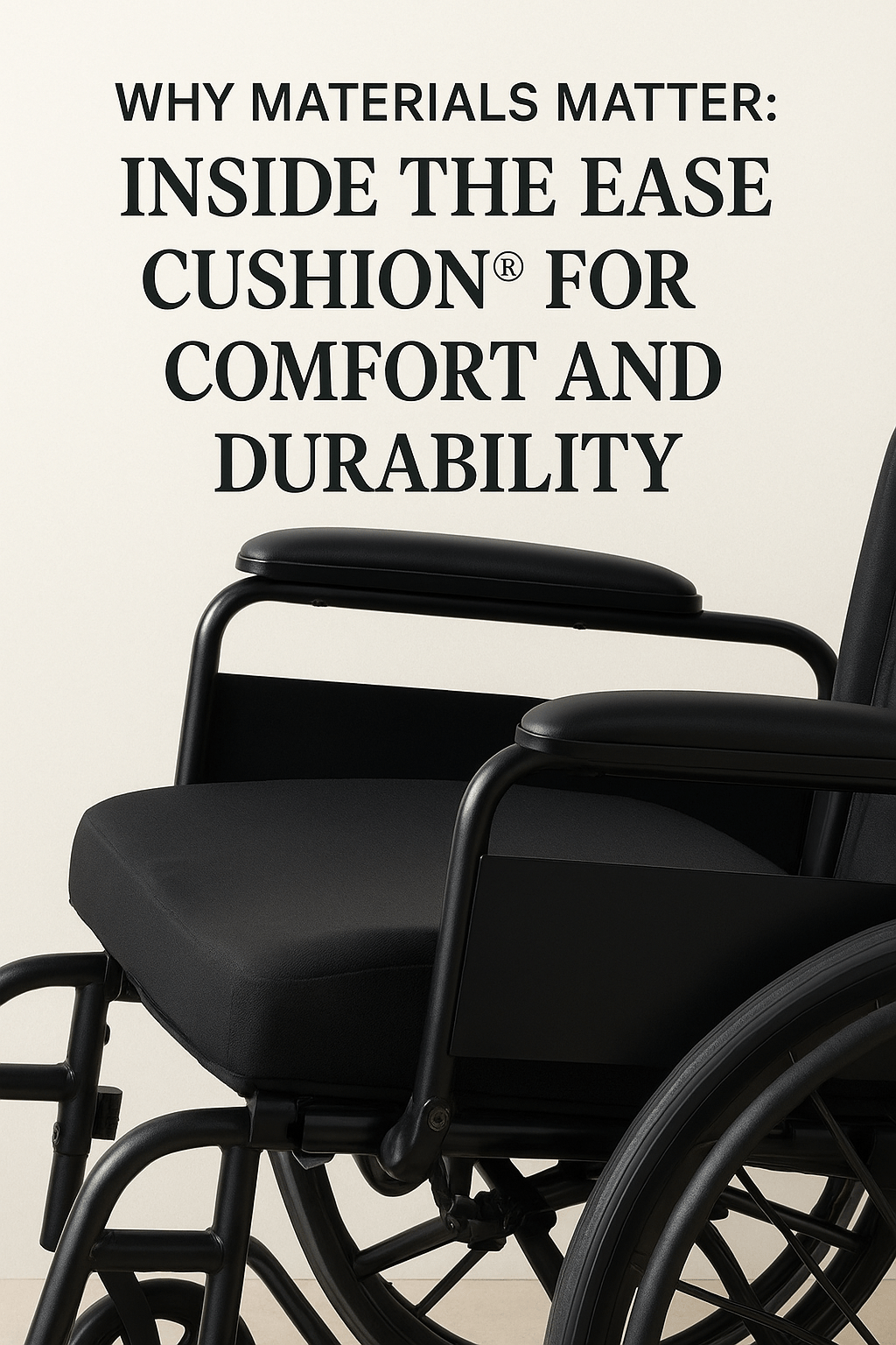 Why Materials Matter: Ease Cushion® Comfort & Durability