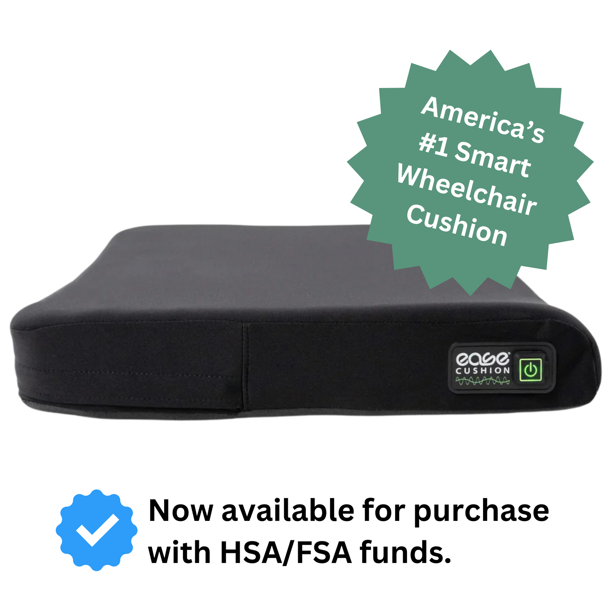 Ease Cushion® | Smart Seat Cushion | Pressure Sores & Back Pain Relief